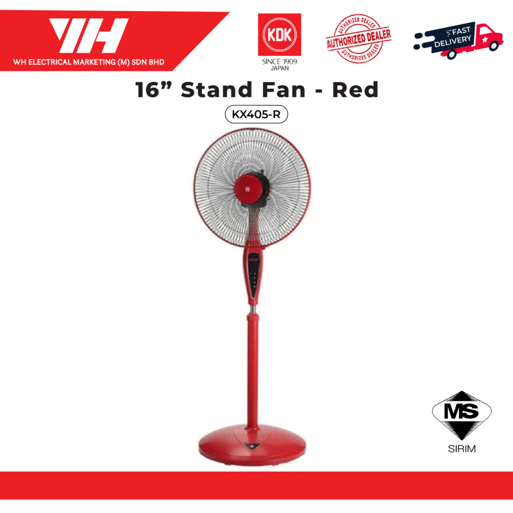 KDK KX405 16″ HIGH QUALITY STAND FAN - whgrouponline.com