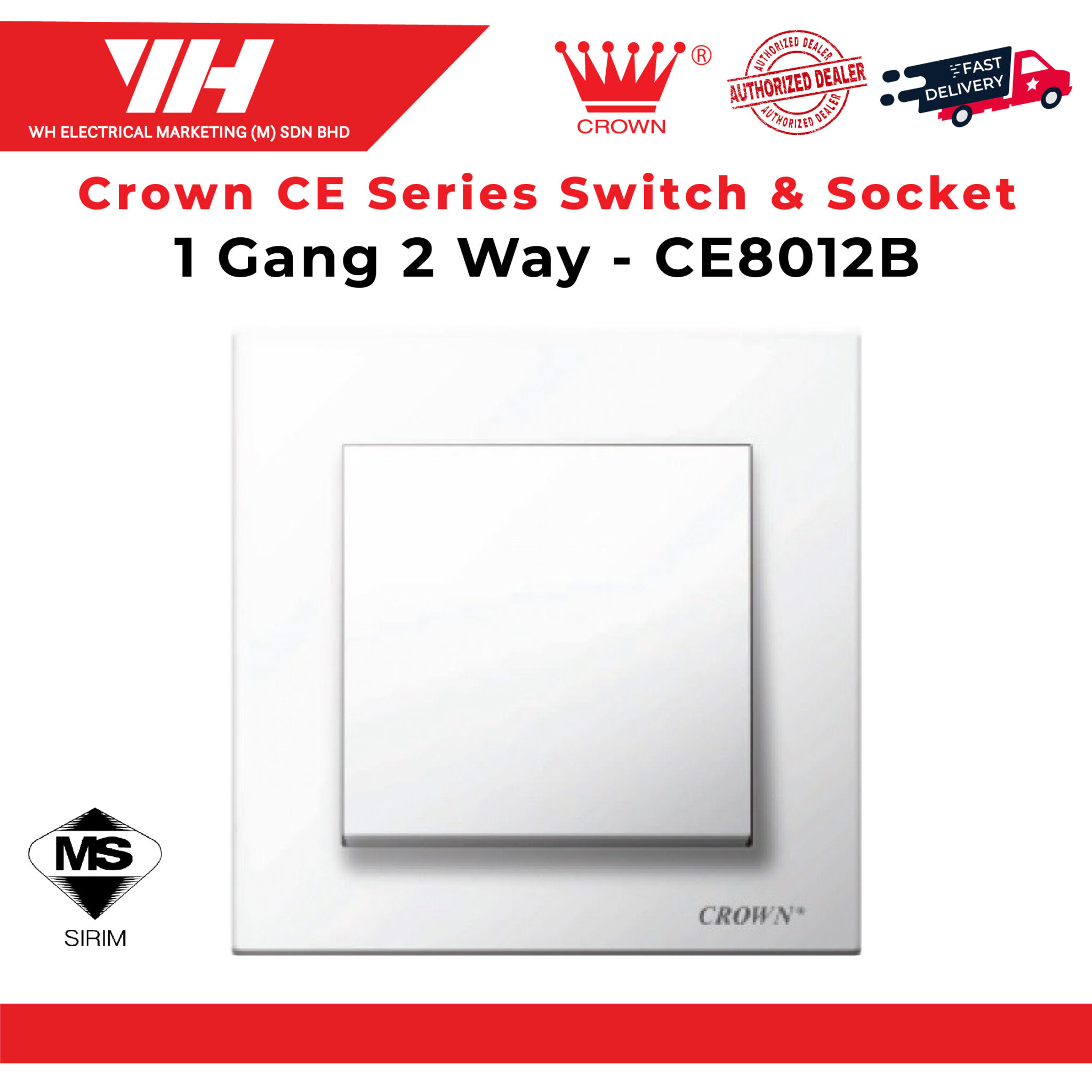 Crown CE Series Switches & Sockets Full Series - whgrouponline.com