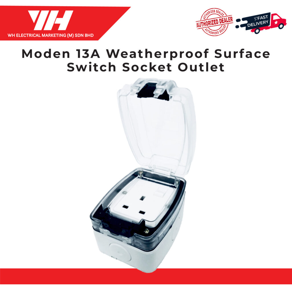 Moden Weatherproof 13A Outdoor Switches - whgrouponline.com